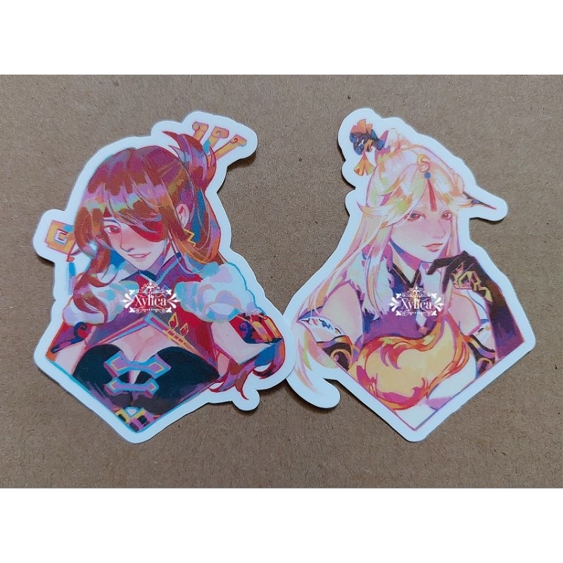 Beigguang ( Ningguang / Beidou ) Sticker - Xylica | Shopee Philippines