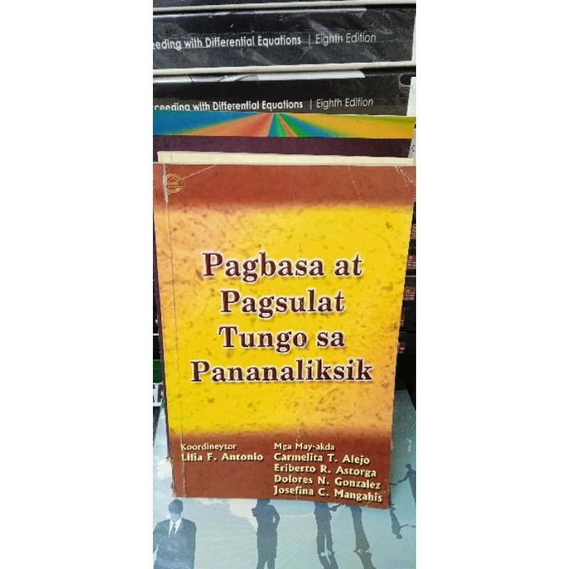 Pagbasa at Pagsulat Tungo sa Pananaliksik by Alejo | Shopee Philippines