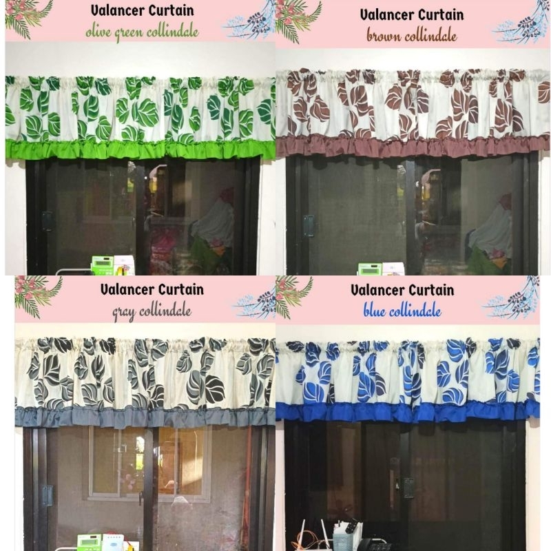 CollindaleDesign School Valancer Curtain..60×15Inches.. | Shopee ...