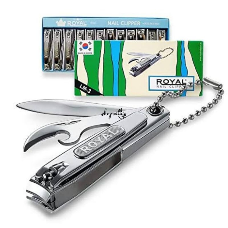 Royal Nail Cutter with knife & opener Stainless Steel High Quality ...