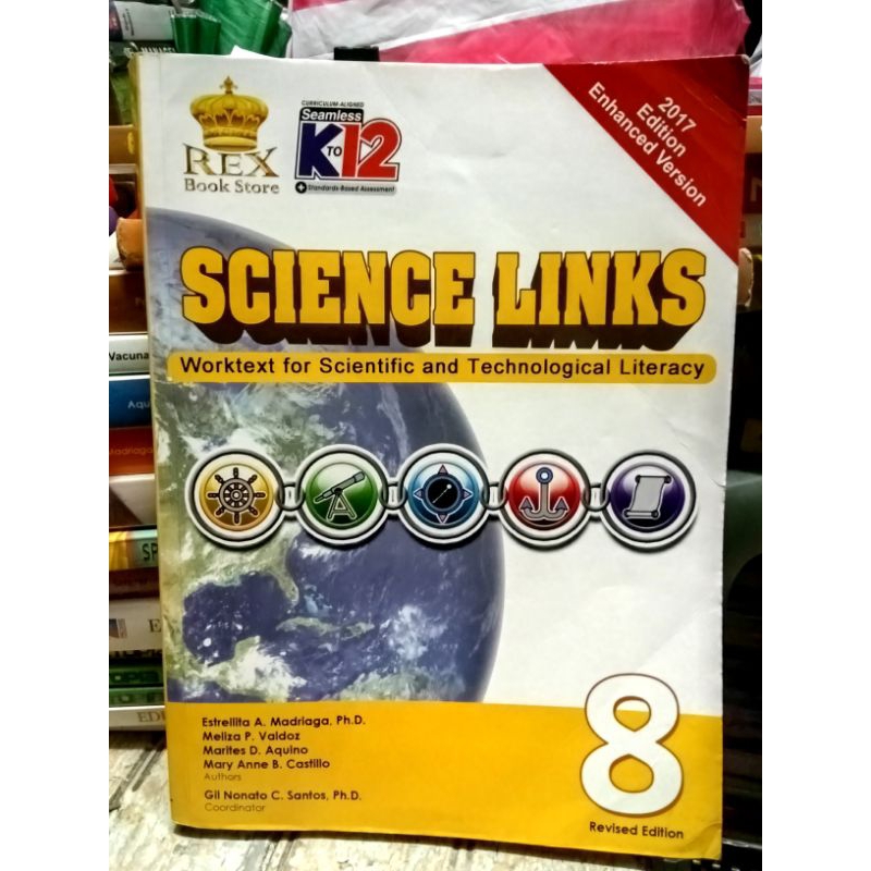 SCIENCE LINK GRADE 8 (USED BOOK) | Shopee Philippines