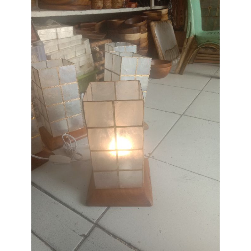 table lampshade capiz | Shopee Philippines