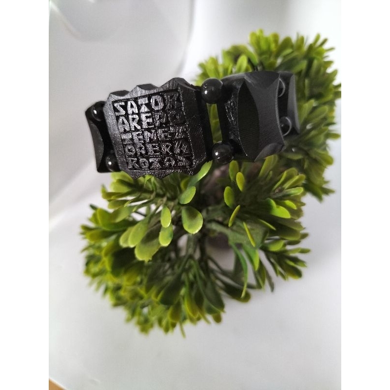 Dignum bracelet with sator orasyon blessed and ritualized | Shopee ...