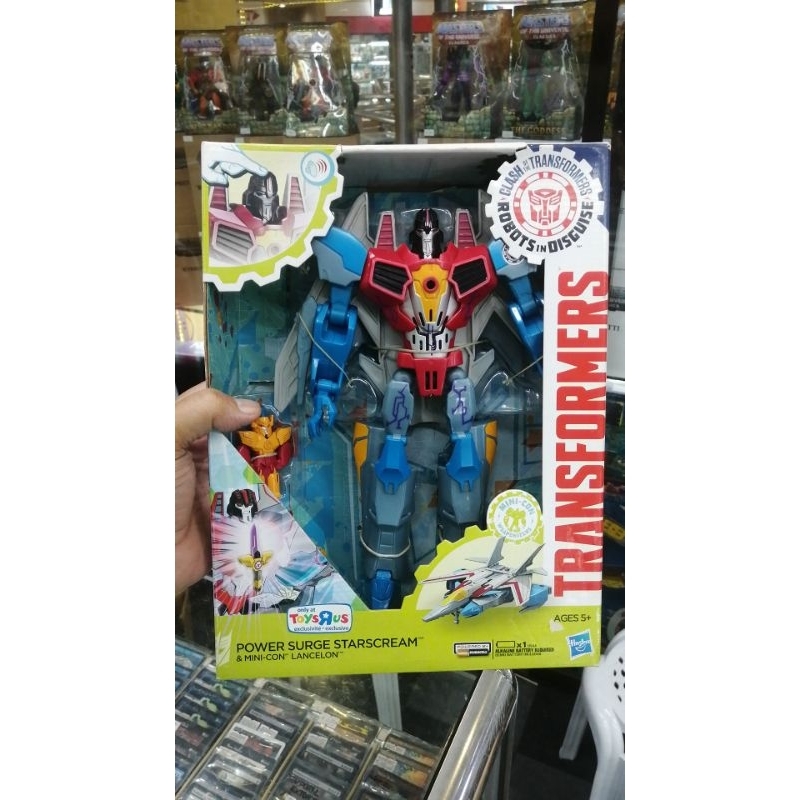 Hasbro Clash of the Transformers RID Power Surge Starscream & Mini Con ...