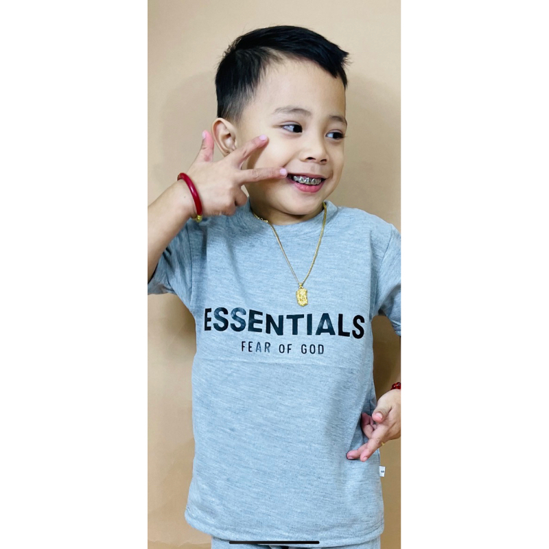 T-SHIRT SHORT TERNO FOR KID UNISEX COTTON NEW TERNO ESSENTIALS 2023 1 ...