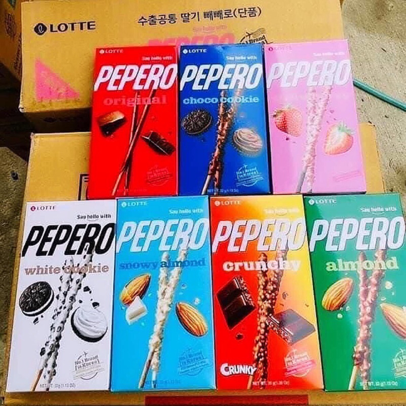 [FREE SHIPPING ] PER PIECE AUTHENTIC KOREAN BEST SELLER LOTTE PEPERO ...