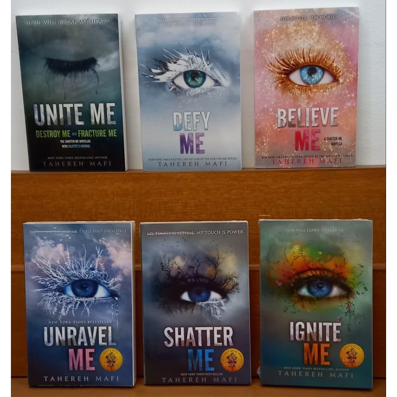 Shatter Me series by Tahere Mafi | Shopee Philippines