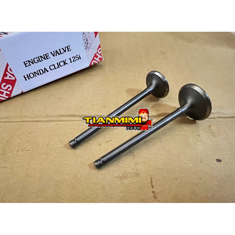 ENGINE INTAKE EXHAUST VALVE HONDA CLICK125i | Shopee Philippines