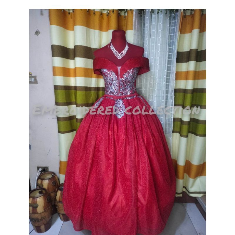 ball gawn for JS prom/debut gown | Shopee Philippines