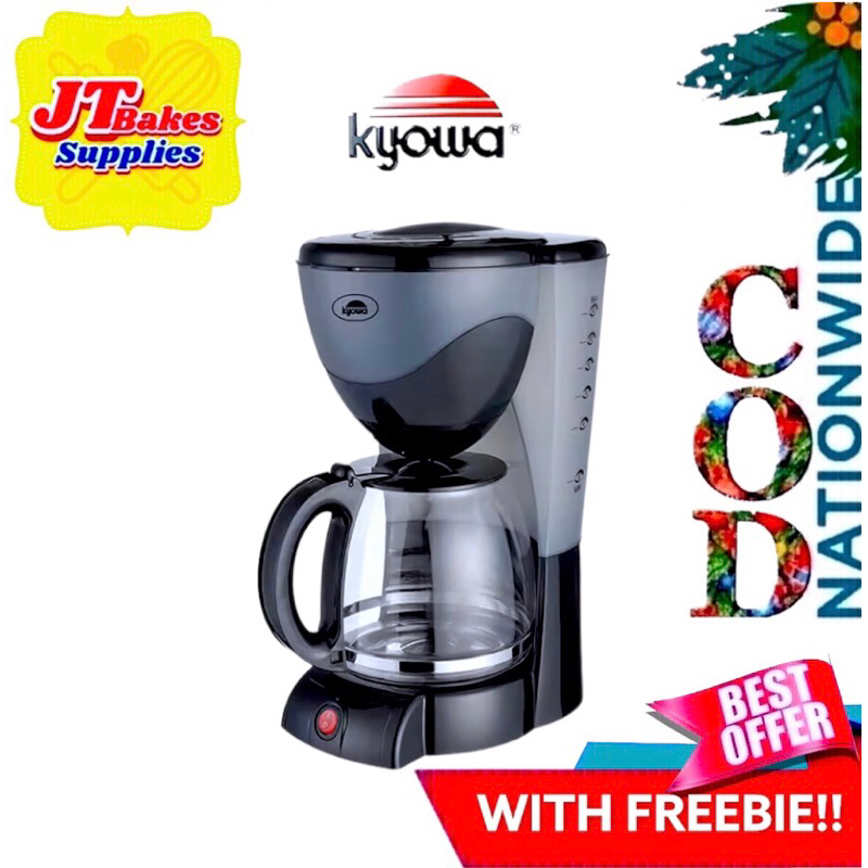 Kyowa Coffee Maker 12 Cups KW-1211 with Freebie | Shopee Philippines