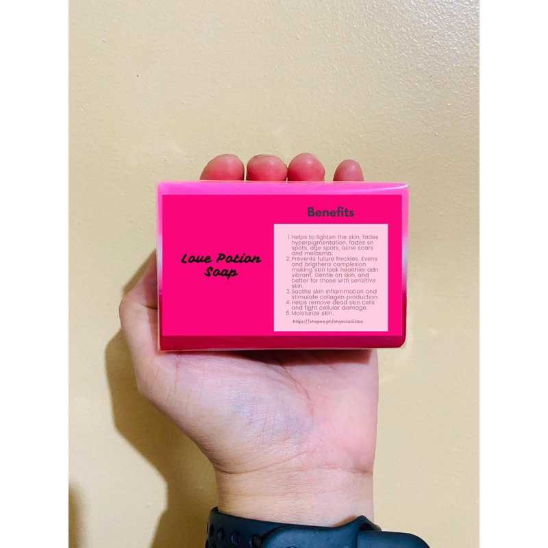 Triple Whitening Soap (Love Potion) | Shopee Philippines