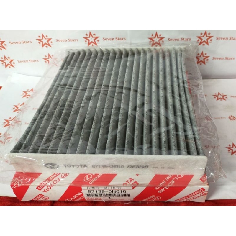 TOYOTA 87139-0N010 Aircon Filter/Cabin Filter Charcoal Type Replacement ...