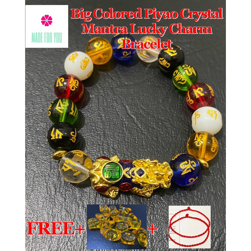 Big Size Colored Piyao Money Mantra Over All Lucky Charm Blessed w ...
