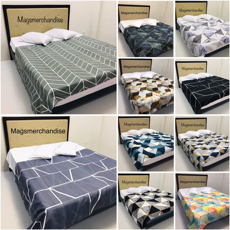 Patterns & Abstract Blanket / Flatsheet / kumot canadian cotton ...