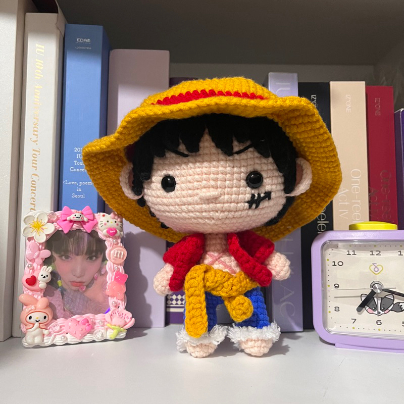 One Piece Luffy Amigurumi Crochet | Shopee Philippines