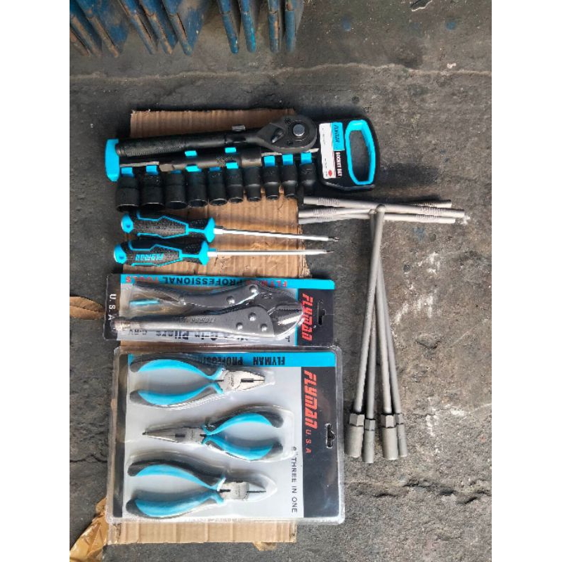 package bundle tools set original flyman | Shopee Philippines
