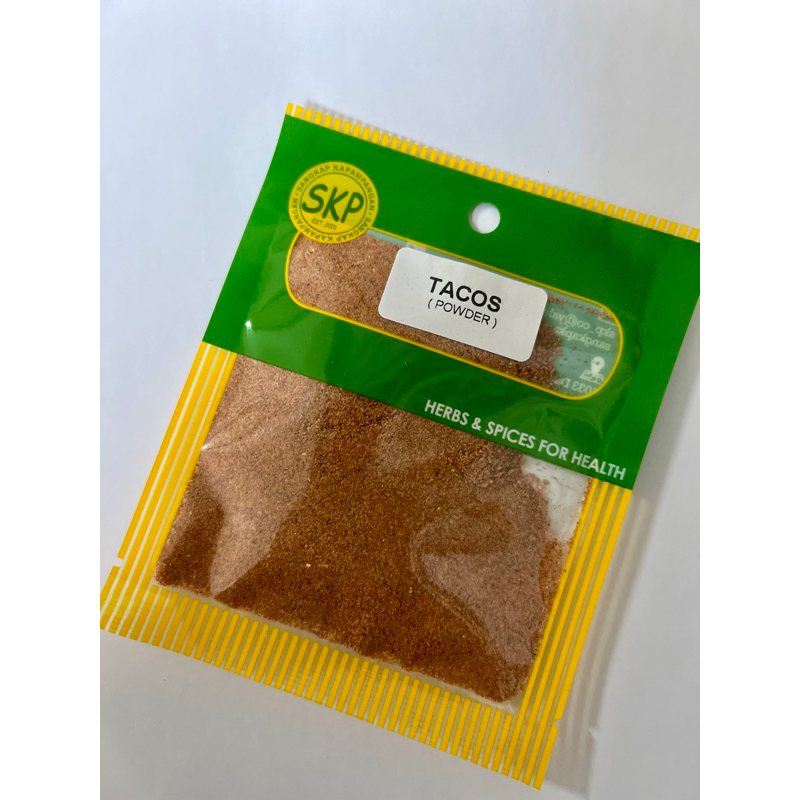 Tacos Seasoning 20gms by SKP | Shopee Philippines