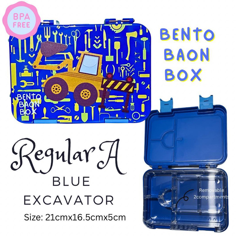 Bento Baon Box 4-6 Compartments Spillproof | Shopee Philippines