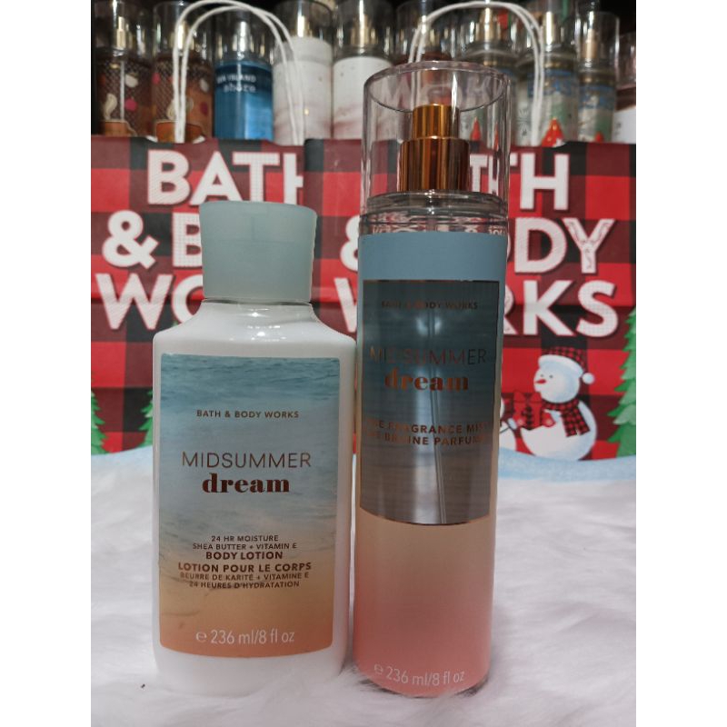 Bath And Body Works Midsummer Dream Mist Edp 50ml Shopee Philippines
