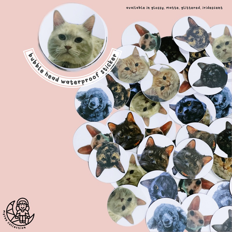 Pre-Cut Sticker Label / Logo Sticker / Personalized Sticker / Name ...