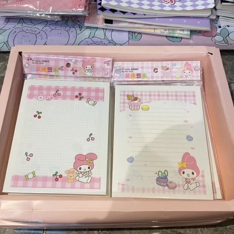 40 Sheets Melody Cinnamoroll Page Note Pad | Shopee Philippines