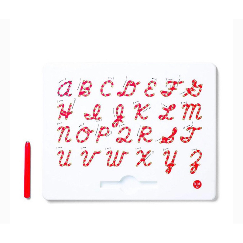 Alphabet Magnetic Pad Uppercase Cursive Magnatab by Kid-o | Shopee ...