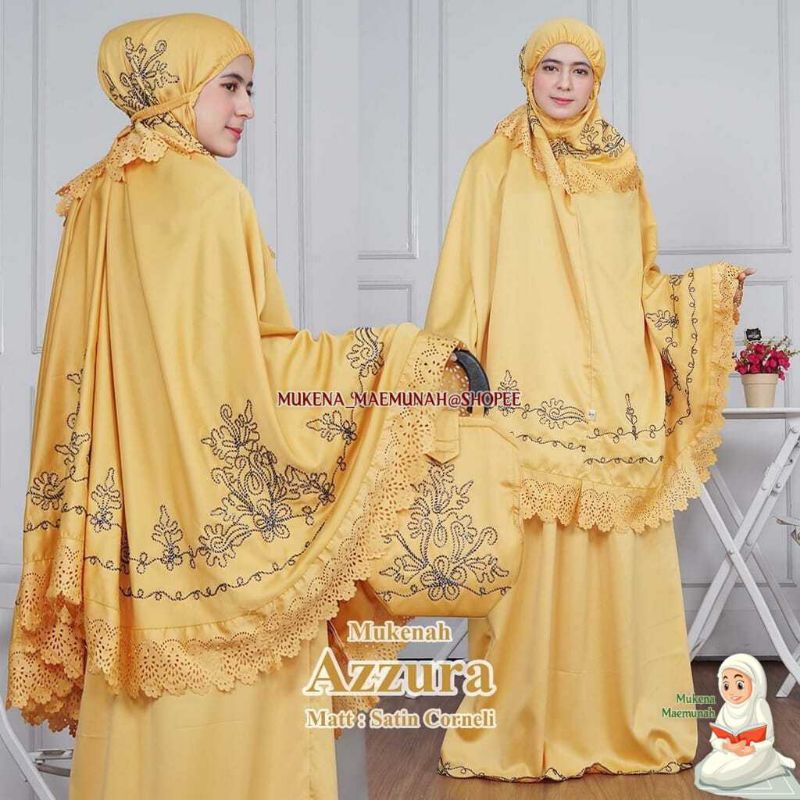 AZZURA MUKNA SET/ MADE IN INDONESIA/ MATERIAL: SILK | Shopee Philippines