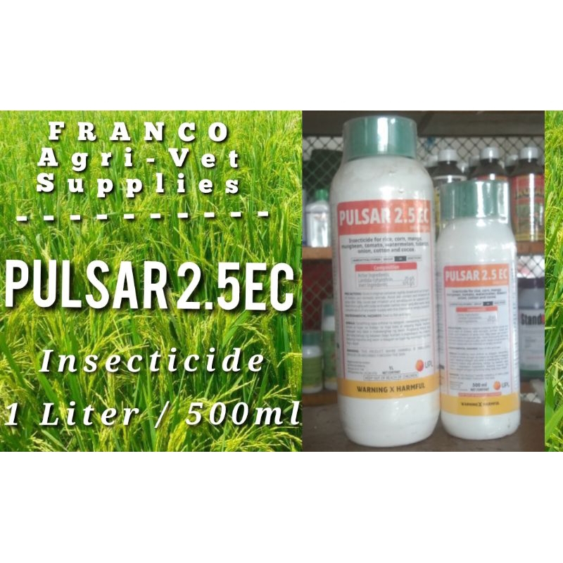 Pulsar 2.5 EC Insecticide ( 1 Liter / 500ml ) | Shopee Philippines