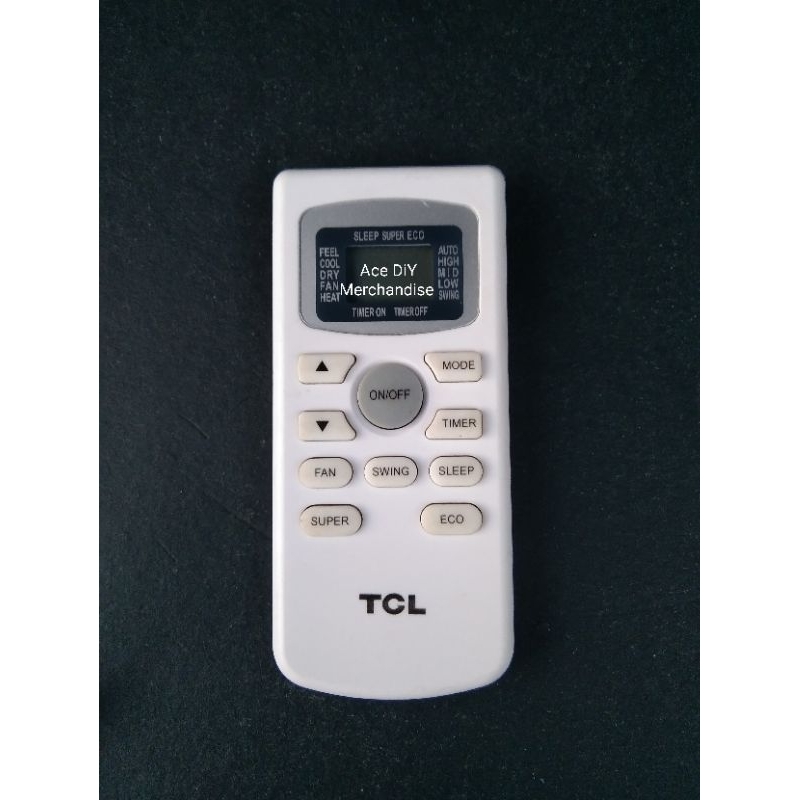 TCL Aircon remote for window type | Shopee Philippines