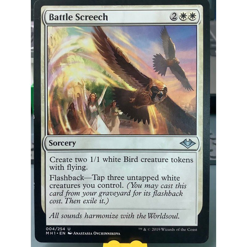 MAGIC: The Gathering - Battle Screech (Modern Horizons) | Shopee ...