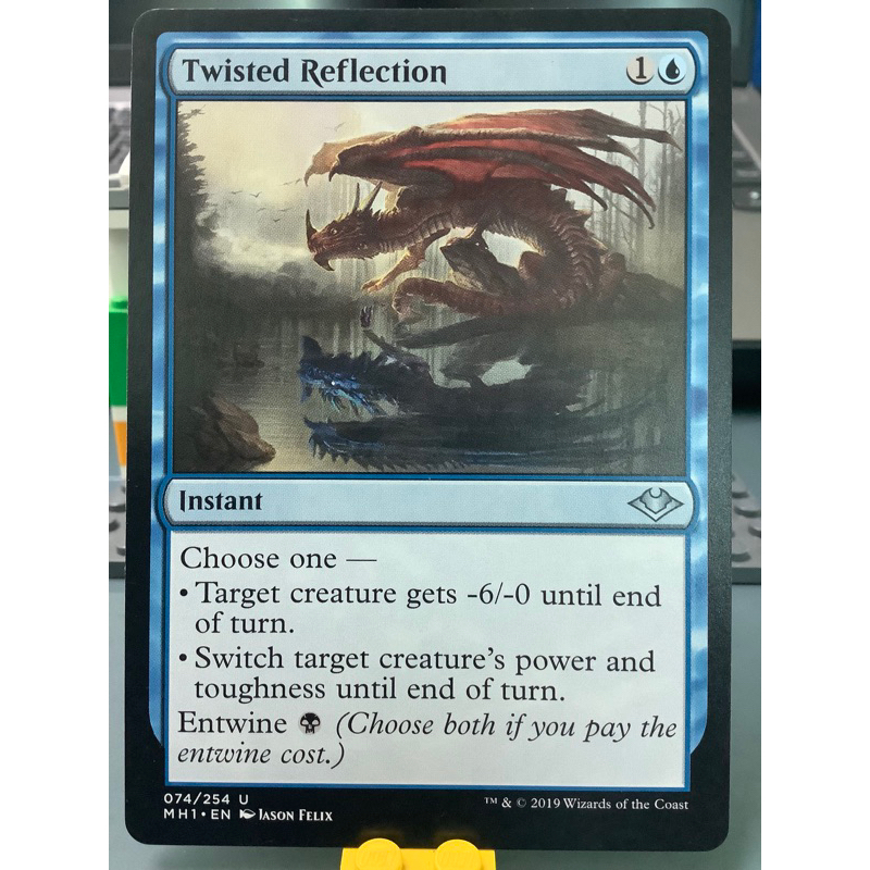 MAGIC: The Gathering -Twisted Reflection (Modern Horizons) | Shopee ...