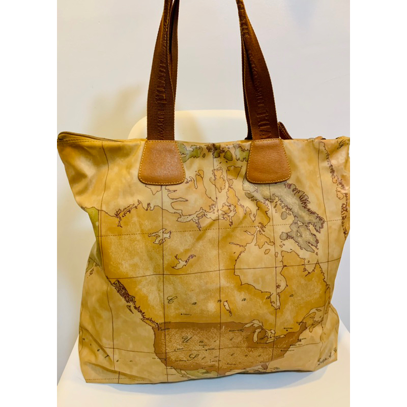 Alviero Martini Map Tote Bag | Shopee Philippines