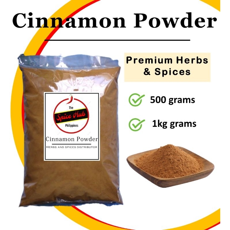 Herbs and spices (cinnamon powder 1kg) | Shopee Philippines