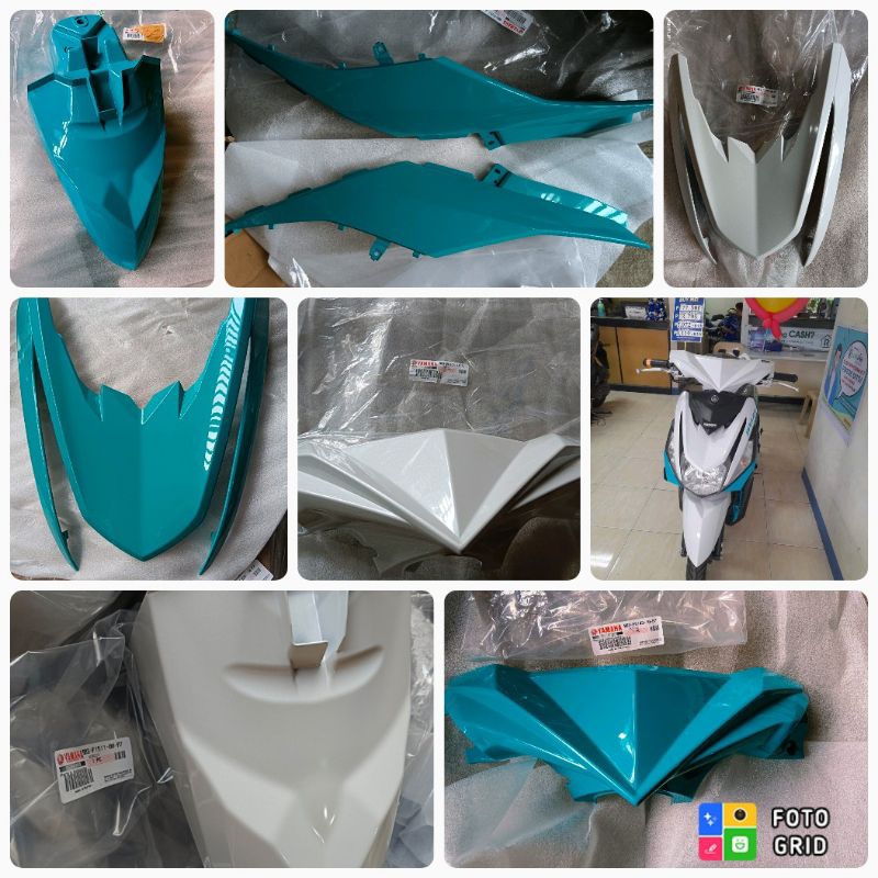 Mio I 125 FAIRINGS cyan blue 2022/2021 model yamaha | Shopee Philippines
