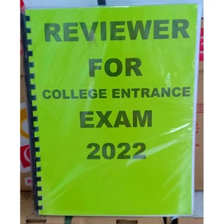 Shop college entrance exam reviewer for Sale on Shopee Philippines