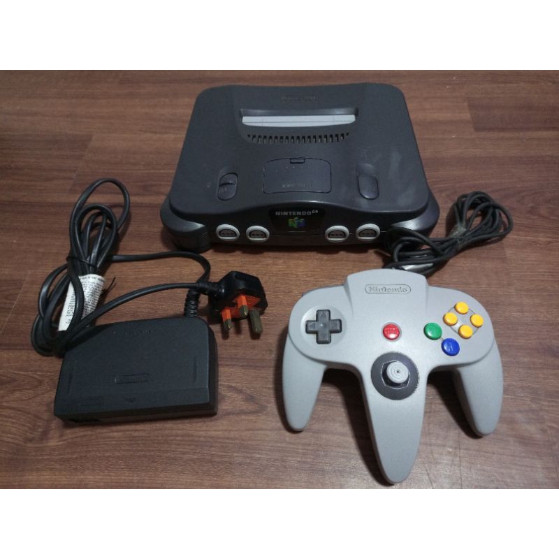 NINTENDO 64 N64 CONSOLE USA 220V WITH CONTROLLER ORIGINAL 220v | Shopee ...