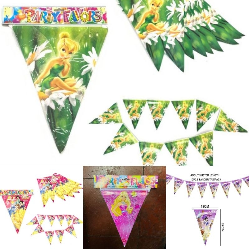 Disney Princess Snow White Banderitas Party Supplies Character Barbie ...