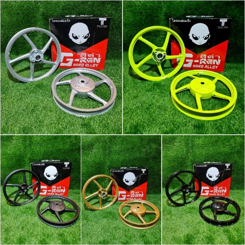 G-ren mags Mio i125 M3/Mio gear/Fazzio 3 holes, 5 spokes (1.20x1.40 ...