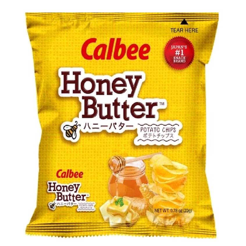 Calbee Potato Chips Honey Butter 22g | Shopee Philippines