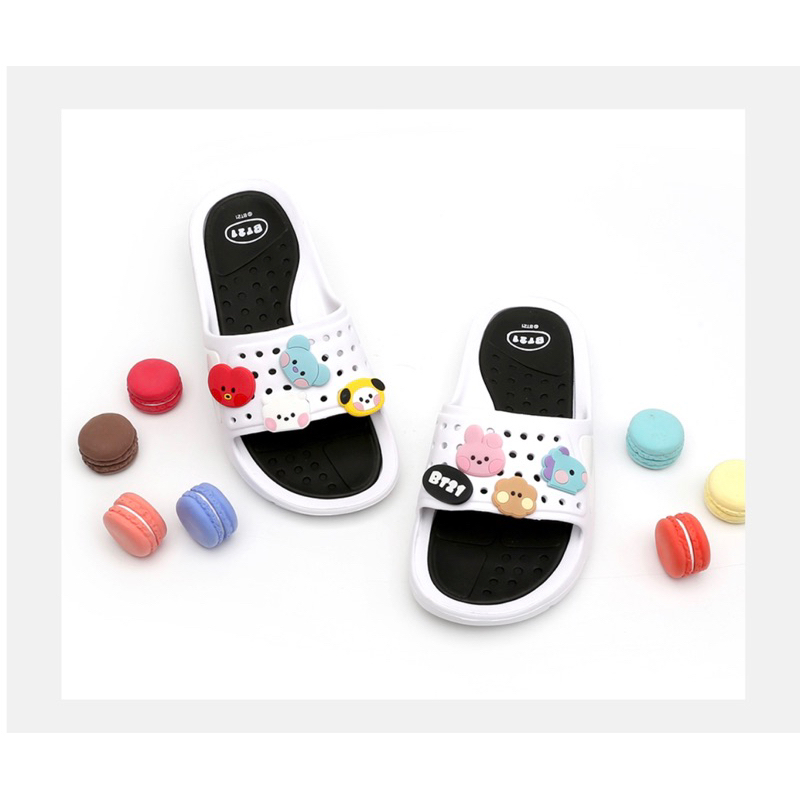 [ON HAND] OFFICIAL LINE FRIENDS BT21 TOGETHER SLIPPERS | Shopee Philippines