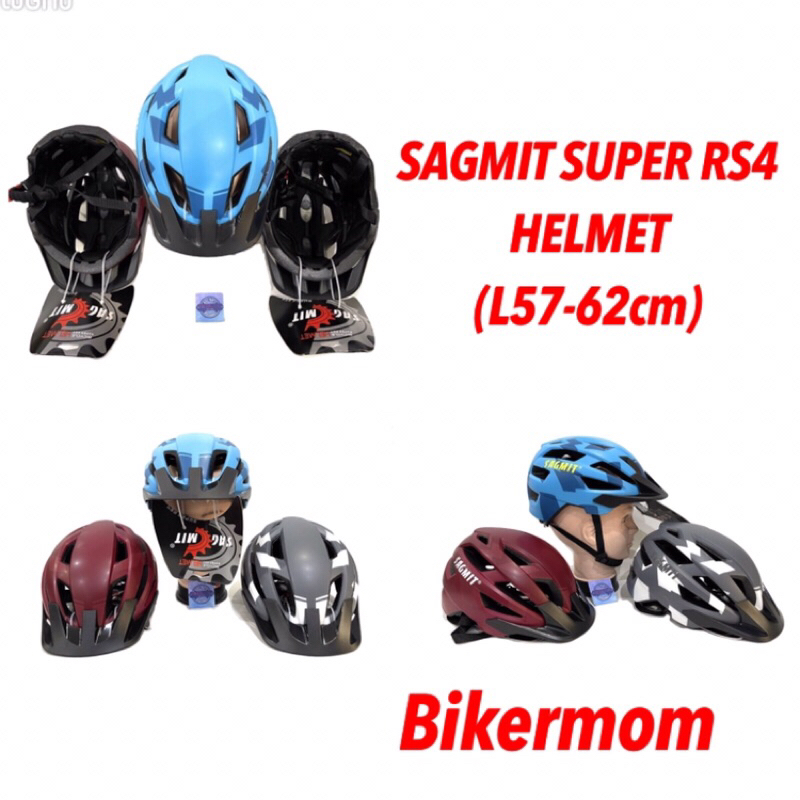SAGMIT SUPER RS4 HELMET (L 57-62cm) | Shopee Philippines