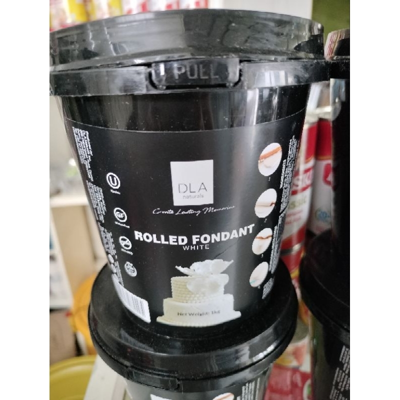 DLA white rolled fondant 1kg | Shopee Philippines