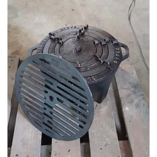 PRE-ORDER HANDMADE Cast Iron Charcoal Stove & Grill - Filipino Made by ...
