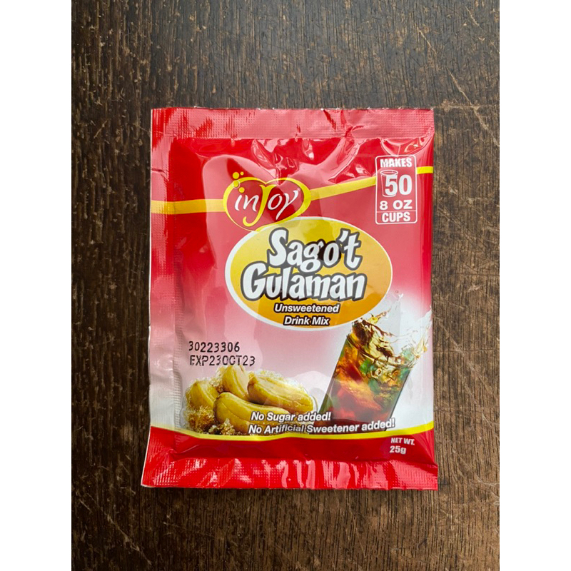 Injoy Palamig Sago’t Gulaman Mix 50g UNSWEETENED Sagot Gulaman Drink ...