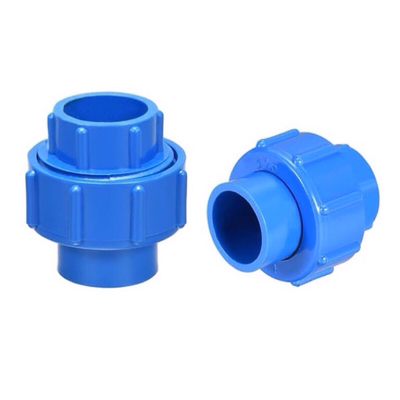 pvc blue union patente 1/2" 3/4" 1" | Shopee Philippines