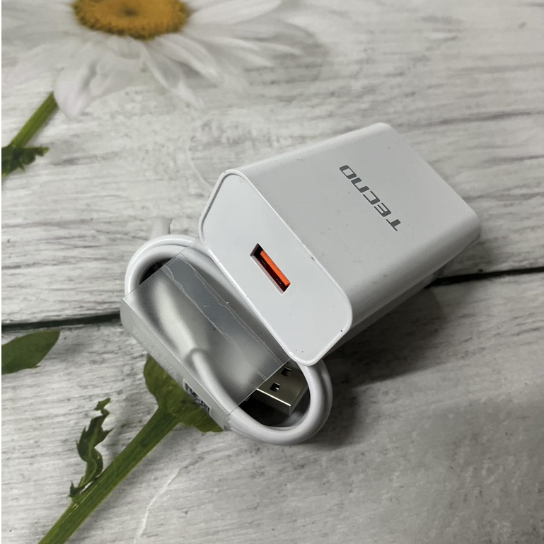 Tecno 2in1 Charger Data Cable TypeC / And Micro Usb Data Charging ...