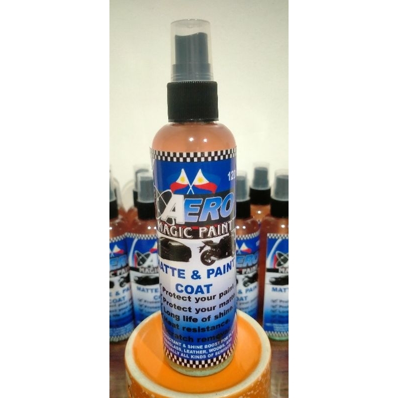 AERO MAGIC PAINT Shield wax coat for matte and glossy for car and ...
