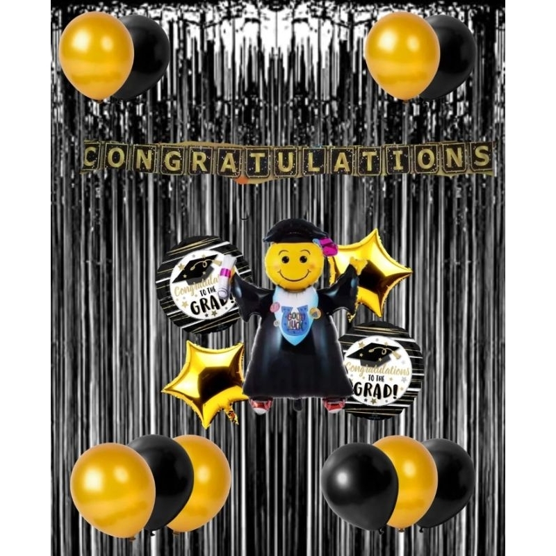 Congratulations Party Decoration Package #0188DD | Shopee Philippines