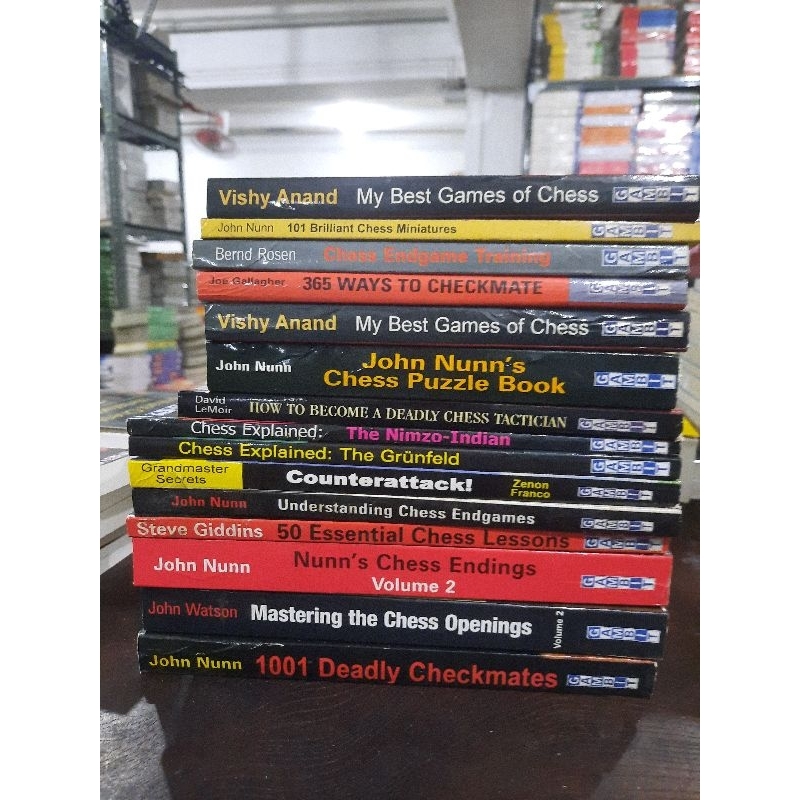 Chess Books Assorted Sale Sale Sale Brandnew Onhand | Shopee Philippines