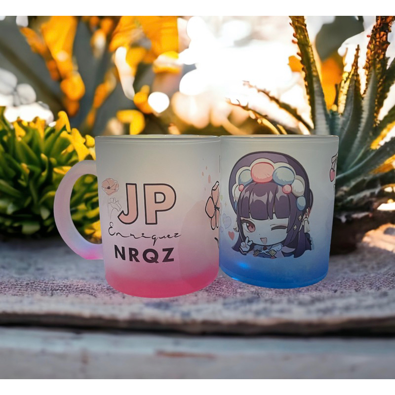 CUSTOMIZED MUGS Gradient Rainbow Design Free Layout | Shopee Philippines